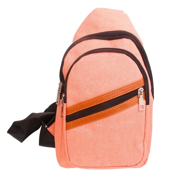 Bags | Nwot Orange Shoulder Sling Bag | Poshmark